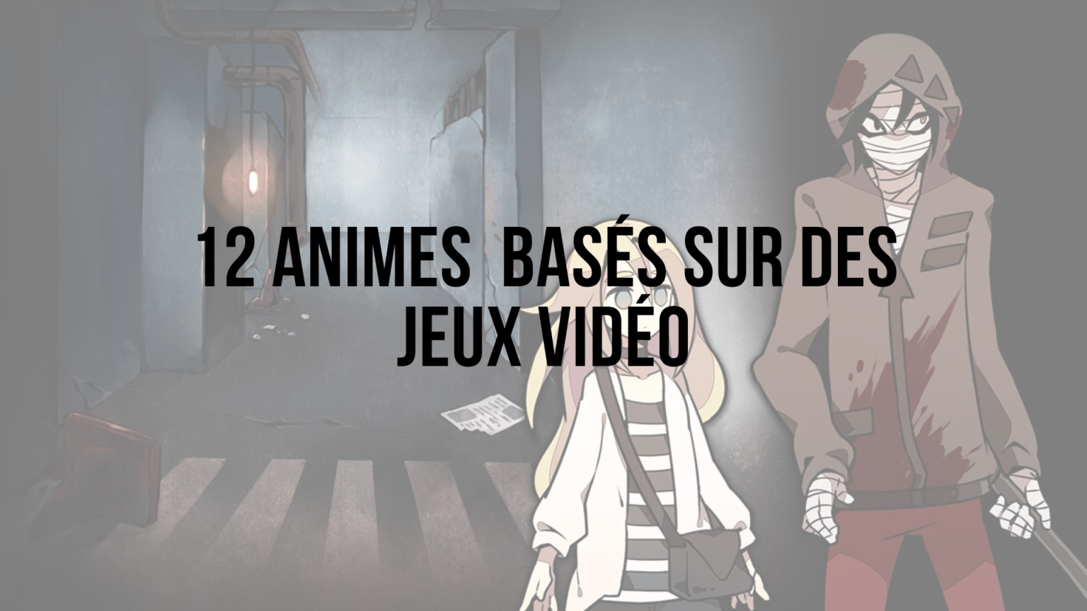 12 Animes dont vous ne saviez pas qu'ils étaient basés sur des jeux ...
